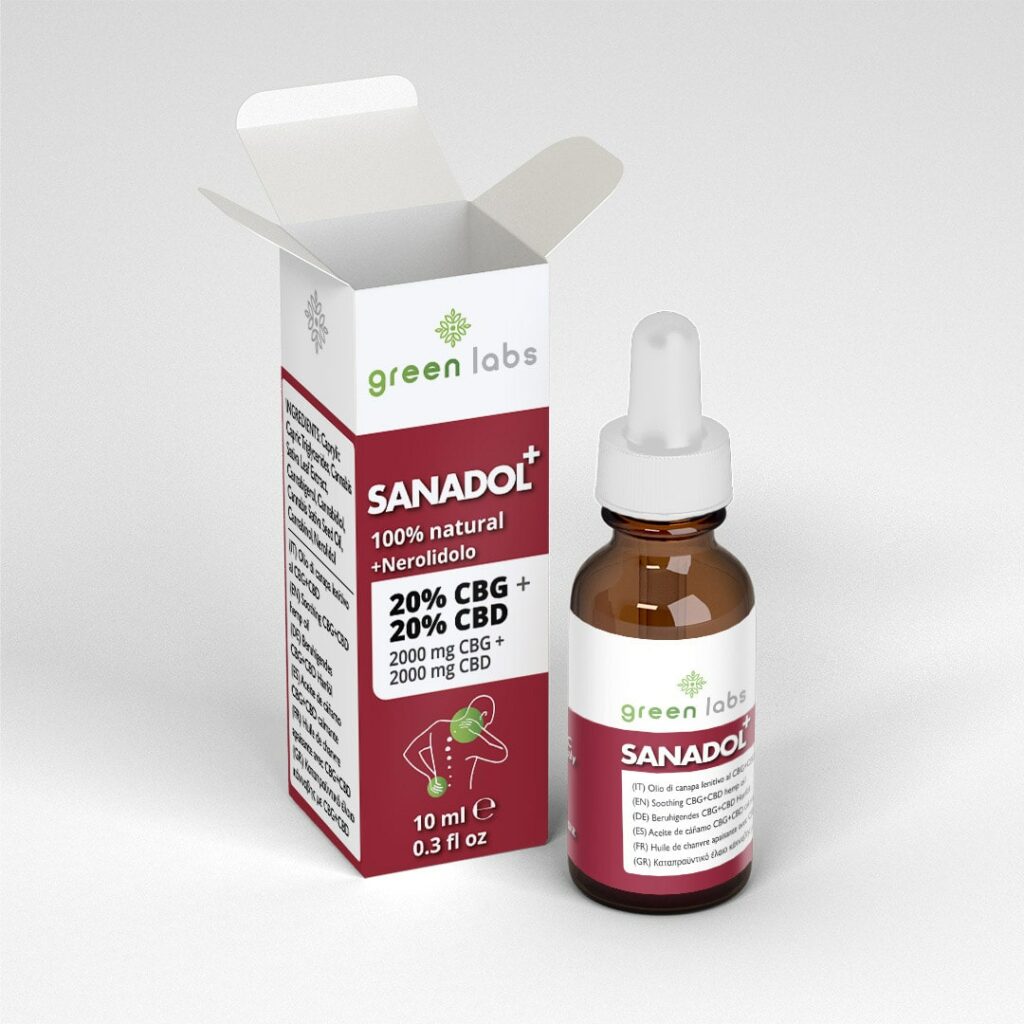 Olio CBD Sanadol+ 20% - giantec.shop